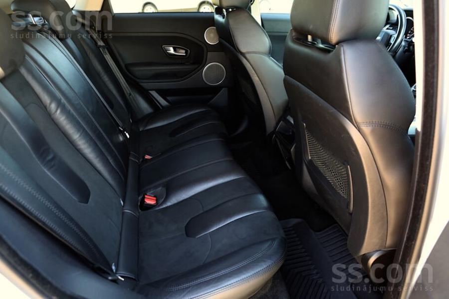 White Land Rover Range Rover Evoque 2015 in Tukums, with an engine capacity of 2.20 L and mileage of 220 thousand km for 11690 €, photo 12 on AUTOMOTO.COM.LV