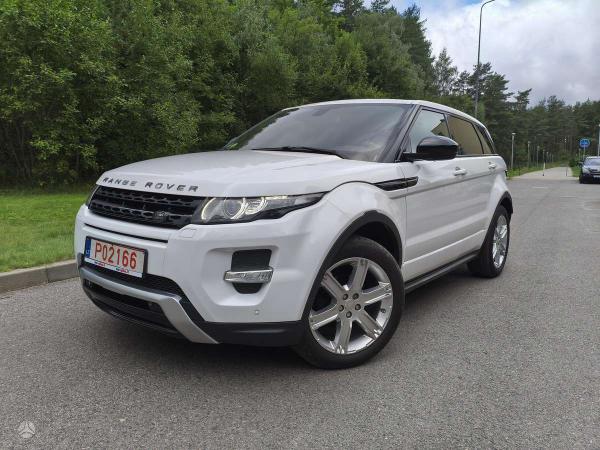 Ленд Ровер Рендж Ровер Эвок 2015 в Вильнюс на AUTOMOTO.COM.LV Белый Ленд Ровер Рендж Ровер Эвок 2015 в Вильнюс, объемом двигателя 2.18 л и пробегом 268 тыс. км за 9500 €, фото 1 на AUTOMOTO.COM.LV