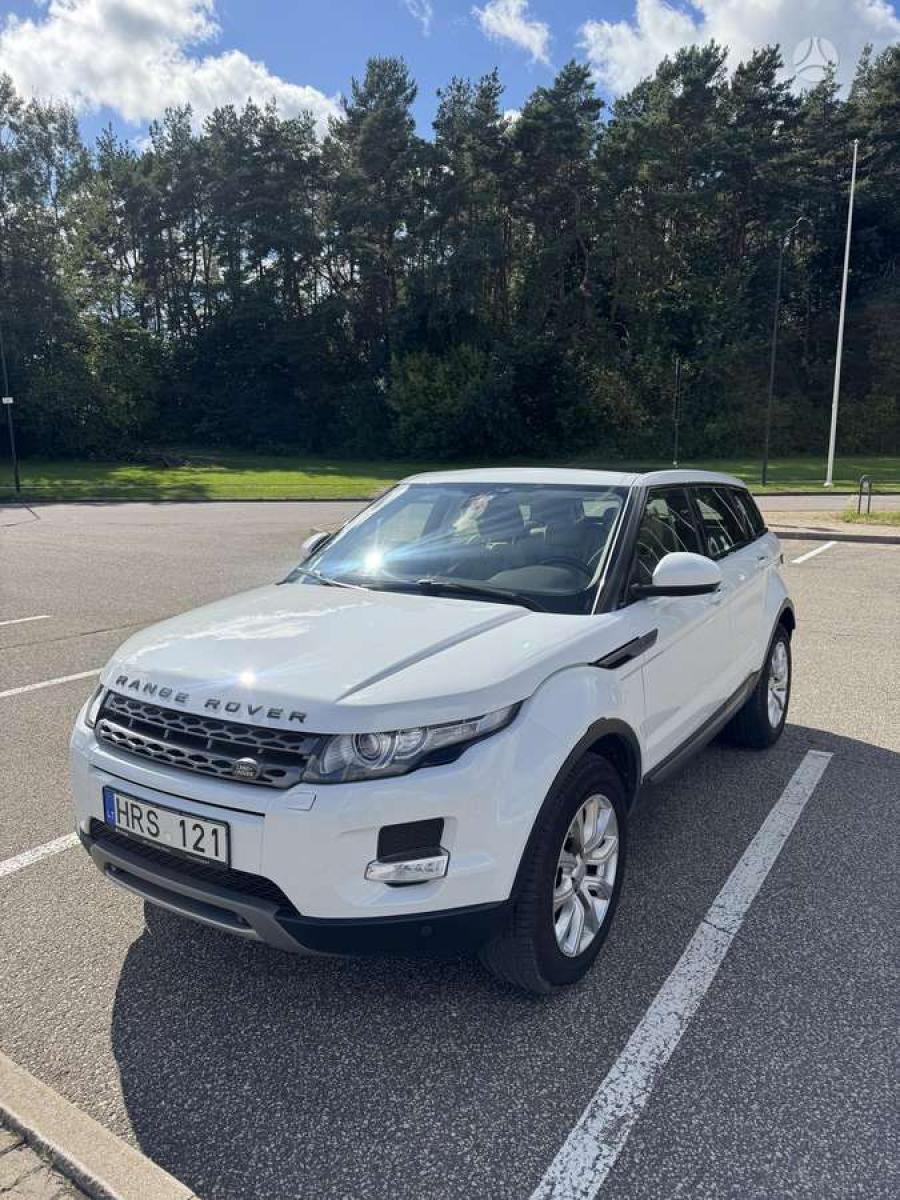 Balts Land Rover Range Rover Evoque 2015 Viļņa, ar dzinēja tilpumu 2.18 L un nobraukumu 200 tūkst. km par 11300 €, foto 1 vietnē AUTOMOTO.COM.LV