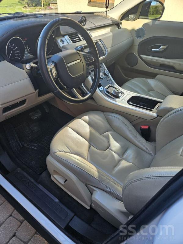 Balts Land Rover Range Rover Evoque 2015 Jēkabpils, ar dzinēja tilpumu 2.20 L un nobraukumu 156 tūkst. km par 10700 €, foto 8 vietnē AUTOMOTO.COM.LV