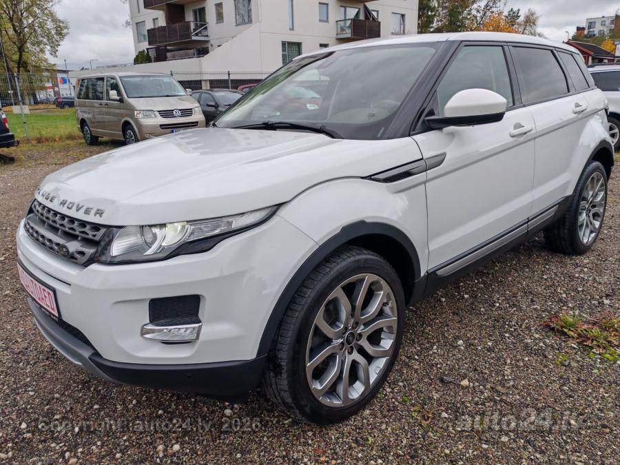 White Land Rover Range Rover Evoque 2015 in Tallinn, with an engine capacity of 2.20 L and mileage of 150 thousand km for 10999 €, photo 1 on AUTOMOTO.COM.LV