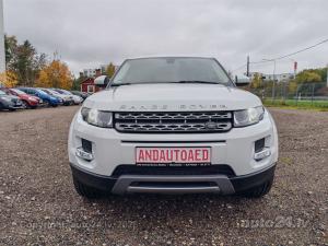 White Land Rover Range Rover Evoque 2015 in Tallinn, with an engine capacity of 2.20 L and mileage of 150 thousand km for 10999 €, photo 10 on AUTOMOTO.COM.LV