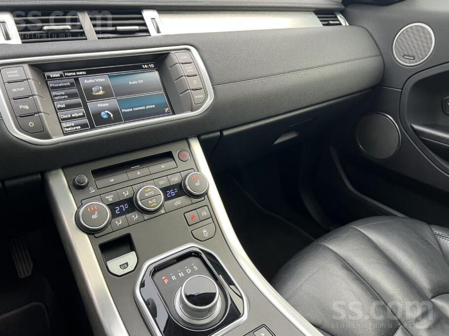 Balts Land Rover Range Rover Evoque 2015 Rīga, ar dzinēja tilpumu 2.20 L un nobraukumu 143 tūkst. km par 11200 €, foto 12 vietnē AUTOMOTO.COM.LV