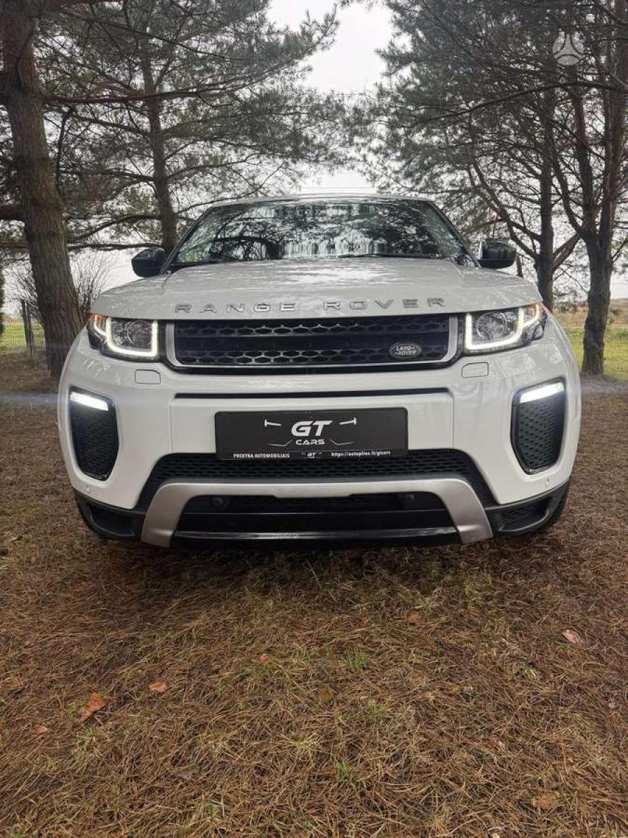 White Land Rover Range Rover Evoque 2016 in Alytus, with an engine capacity of 2.00 L and mileage of 166 thousand km for 11999 €, photo 1 on AUTOMOTO.COM.LV