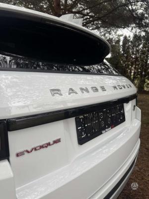 White Land Rover Range Rover Evoque 2016 in Alytus, with an engine capacity of 2.00 L and mileage of 166 thousand km for 11999 €, photo 7 on AUTOMOTO.COM.LV