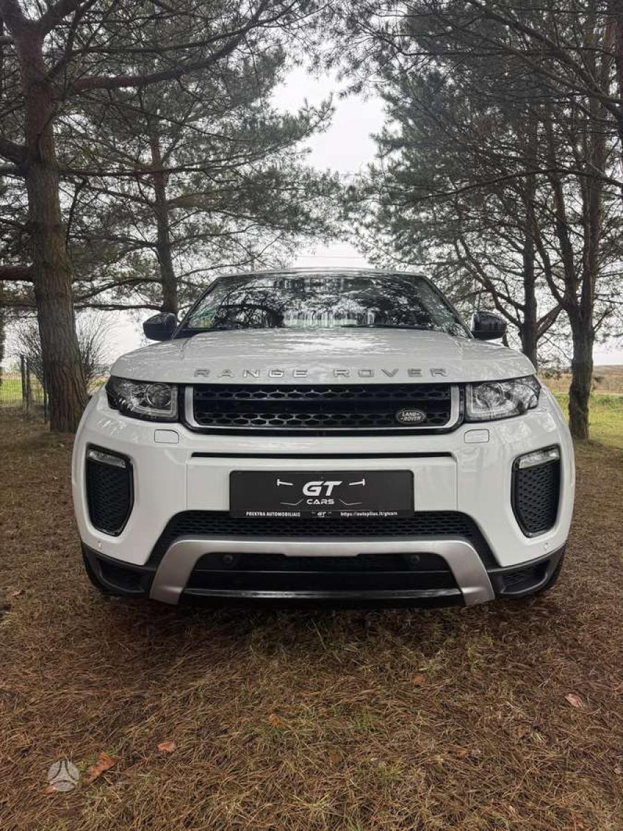 White Land Rover Range Rover Evoque 2016 in Alytus, with an engine capacity of 2.00 L and mileage of 166 thousand km for 11999 €, photo 16 on AUTOMOTO.COM.LV