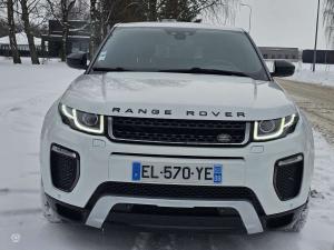 White Land Rover Range Rover Evoque 2016 in Taurage, with an engine capacity of 2.00 L and mileage of 190 thousand km for 11800 €, photo 2 on AUTOMOTO.COM.LV