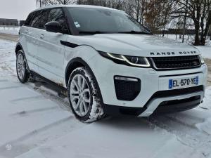 White Land Rover Range Rover Evoque 2016 in Taurage, with an engine capacity of 2.00 L and mileage of 190 thousand km for 11800 €, photo 3 on AUTOMOTO.COM.LV