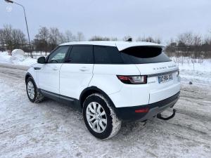 White Land Rover Range Rover Evoque 2016 in Panevezys, with an engine capacity of 2.00 L and mileage of 190 thousand km for 10400 €, photo 5 on AUTOMOTO.COM.LV