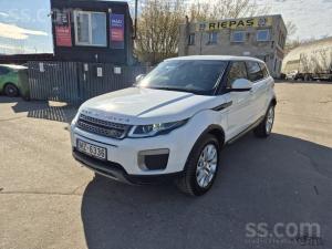 White Land Rover Range Rover Evoque 2016 in Riga, with an engine capacity of 2.00 L and mileage of 153 thousand km for 12990 €, photo  on AUTOMOTO.COM.LV