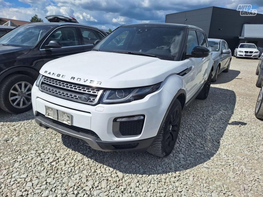 White Land Rover Range Rover Evoque 2016 in Telschi, with an engine capacity of 2.00 L and mileage of 290 thousand km for 6999 €, photo 4 on AUTOMOTO.COM.LV