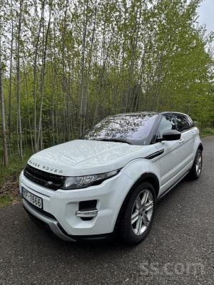 White Land Rover Range Rover Evoque 2016 in Riga, with an engine capacity of 2.00 L and mileage of 162 thousand km for 15900 €, photo  on AUTOMOTO.COM.LV