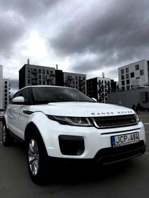 White Land Rover Range Rover Evoque 2016 in Vilnius, with an engine capacity of 2.00 L and mileage of 214 thousand km for 12499 €, photo  on AUTOMOTO.COM.LV