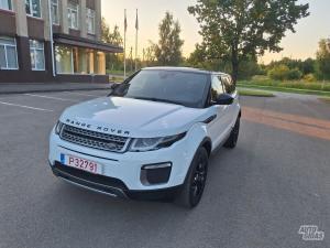 White Land Rover Range Rover Evoque 2016 in Telschi, with an engine capacity of 2.00 L and mileage of 221 thousand km for 9999 €, photo 3 on AUTOMOTO.COM.LV