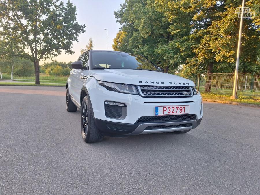 White Land Rover Range Rover Evoque 2016 in Telschi, with an engine capacity of 2.00 L and mileage of 221 thousand km for 9999 €, photo 4 on AUTOMOTO.COM.LV