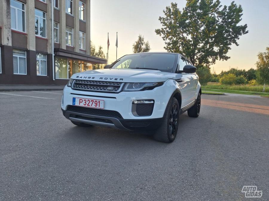 White Land Rover Range Rover Evoque 2016 in Telschi, with an engine capacity of 2.00 L and mileage of 221 thousand km for 9999 €, photo 4 on AUTOMOTO.COM.LV