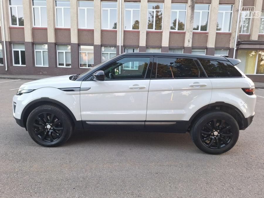 White Land Rover Range Rover Evoque 2016 in Telschi, with an engine capacity of 2.00 L and mileage of 221 thousand km for 9999 €, photo 9 on AUTOMOTO.COM.LV