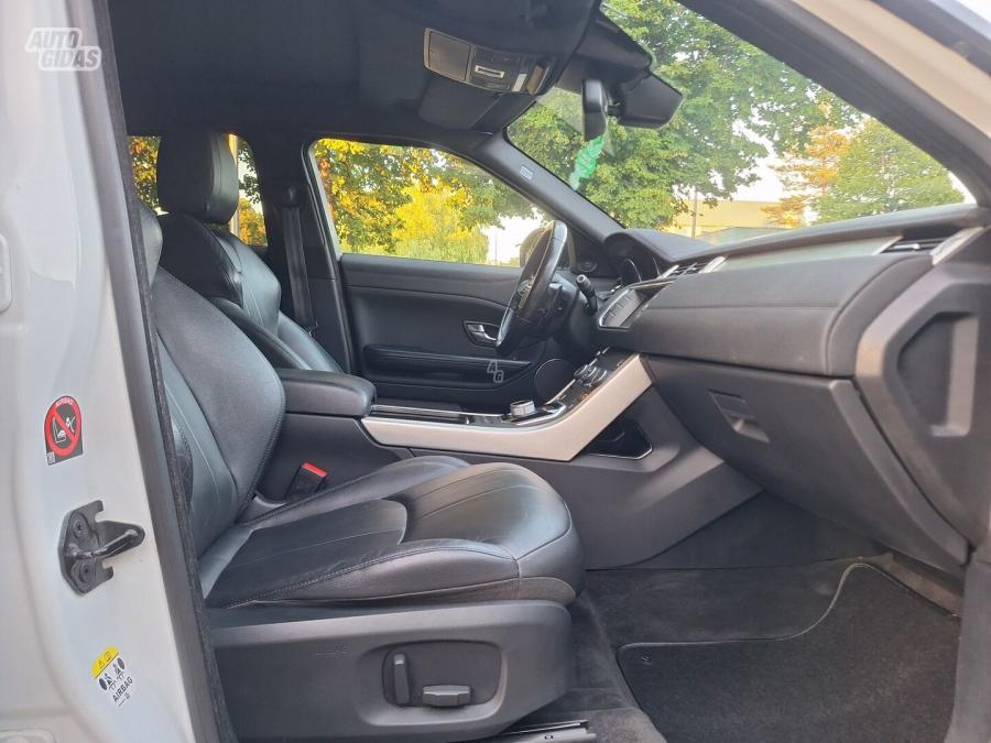 White Land Rover Range Rover Evoque 2016 in Telschi, with an engine capacity of 2.00 L and mileage of 221 thousand km for 9999 €, photo 13 on AUTOMOTO.COM.LV