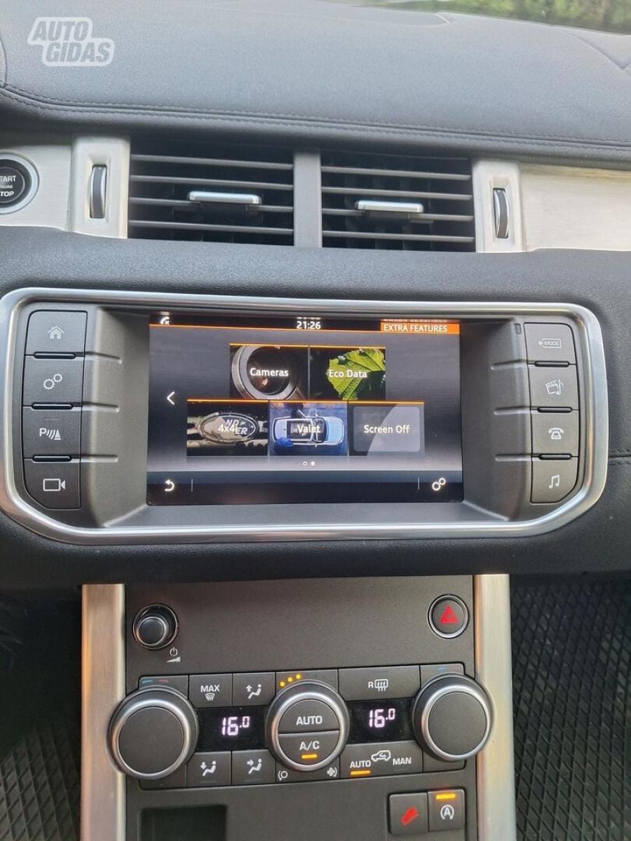 White Land Rover Range Rover Evoque 2016 in Telschi, with an engine capacity of 2.00 L and mileage of 221 thousand km for 9999 €, photo 18 on AUTOMOTO.COM.LV