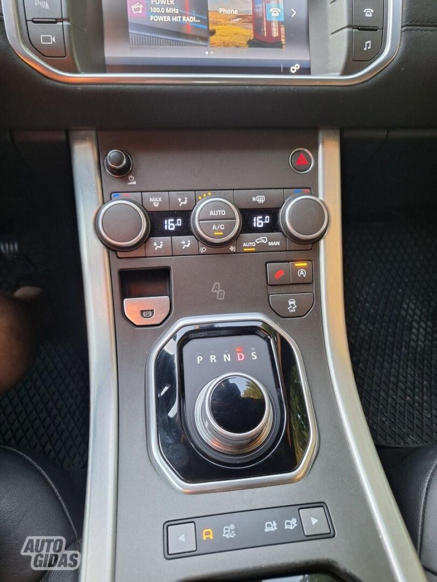 White Land Rover Range Rover Evoque 2016 in Telschi, with an engine capacity of 2.00 L and mileage of 221 thousand km for 9999 €, photo 22 on AUTOMOTO.COM.LV