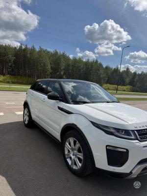 White Land Rover Range Rover Evoque 2016 in Vilnius, with an engine capacity of 2.00 L and mileage of 184 thousand km for 10900 €, photo 4 on AUTOMOTO.COM.LV