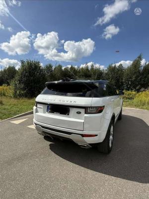 White Land Rover Range Rover Evoque 2016 in Vilnius, with an engine capacity of 2.00 L and mileage of 184 thousand km for 10900 €, photo 6 on AUTOMOTO.COM.LV
