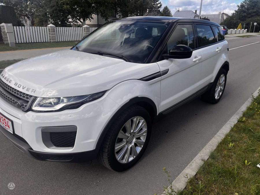 Balts Land Rover Range Rover Evoque 2016 Vilkaviškis, ar dzinēja tilpumu 2.00 L un nobraukumu 265 tūkst. km par 7999 €, foto 1 vietnē AUTOMOTO.COM.LV