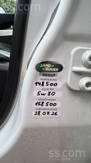 Balts Land Rover Range Rover Evoque 2016 Rīga, ar dzinēja tilpumu 2.00 L un nobraukumu 152 tūkst. km par 11600 €, foto 28 vietnē AUTOMOTO.COM.LV