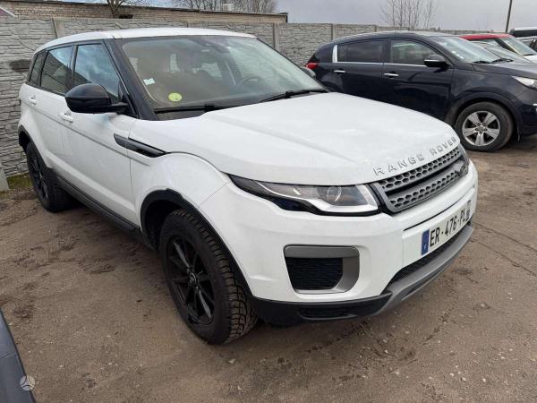 White Land Rover Range Rover Evoque 2017 in Taurage, with an engine capacity of 2.00 L and mileage of 150 thousand km for 4700 €, photo 3 on AUTOMOTO.COM.LV