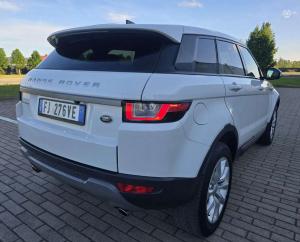 White Land Rover Range Rover Evoque 2017 in Panevezys, with an engine capacity of 2.00 L and mileage of 188 thousand km for 8899 €, photo 8 on AUTOMOTO.COM.LV