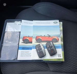 White Land Rover Range Rover Evoque 2017 in Panevezys, with an engine capacity of 2.00 L and mileage of 188 thousand km for 8899 €, photo 28 on AUTOMOTO.COM.LV