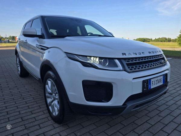 White Land Rover Range Rover Evoque 2017 in Panevezys, with an engine capacity of 2.00 L and mileage of 188 thousand km for 7999 €, photo 8 on AUTOMOTO.COM.LV