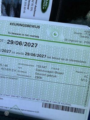 Balts Land Rover Range Rover Evoque 2017 Utena, ar dzinēja tilpumu 2.00 L un nobraukumu 134 tūkst. km par 6950 €, foto 19 vietnē AUTOMOTO.COM.LV