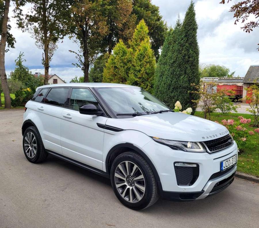 Balts Land Rover Range Rover Evoque 2017 Šauļi, ar dzinēja tilpumu 2.00 L un nobraukumu 156 tūkst. km par 10900 €, foto 14 vietnē AUTOMOTO.COM.LV