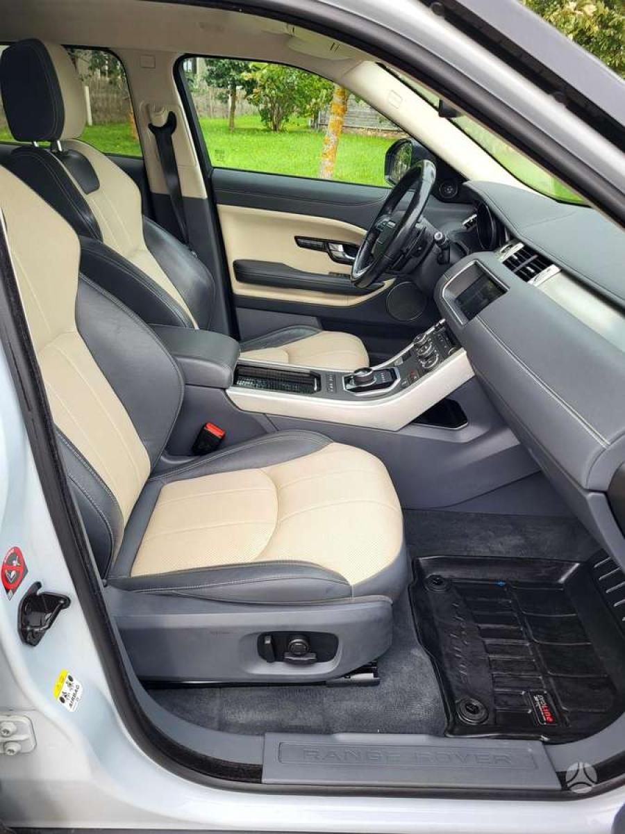 Balts Land Rover Range Rover Evoque 2017 Šauļi, ar dzinēja tilpumu 2.00 L un nobraukumu 156 tūkst. km par 10900 €, foto 25 vietnē AUTOMOTO.COM.LV
