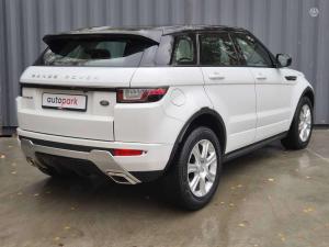 White Land Rover Range Rover Evoque 2018 in Vilnius, with an engine capacity of 2.00 L and mileage of 119 thousand km for 13900 €, photo 3 on AUTOMOTO.COM.LV