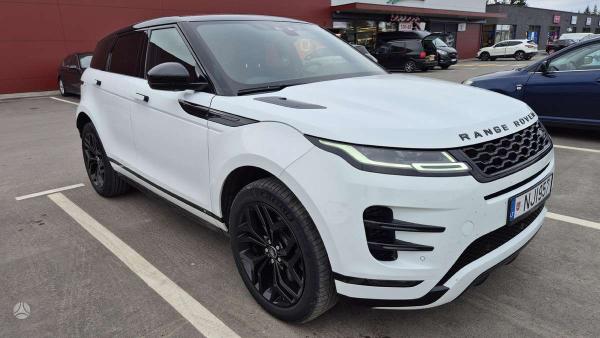 White Land Rover Range Rover Evoque 2019 in Kaunas, with an engine capacity of 2.00 L and mileage of 166 thousand km for 24500 €, photo 1 on AUTOMOTO.COM.LV