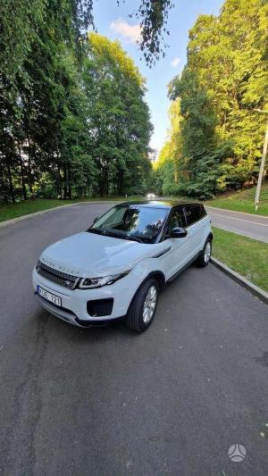 Balts Land Rover Range Rover Evoque 2019 Viļņa, ar dzinēja tilpumu 2.00 L un nobraukumu 124 tūkst. km par 14200 €, foto  vietnē AUTOMOTO.COM.LV