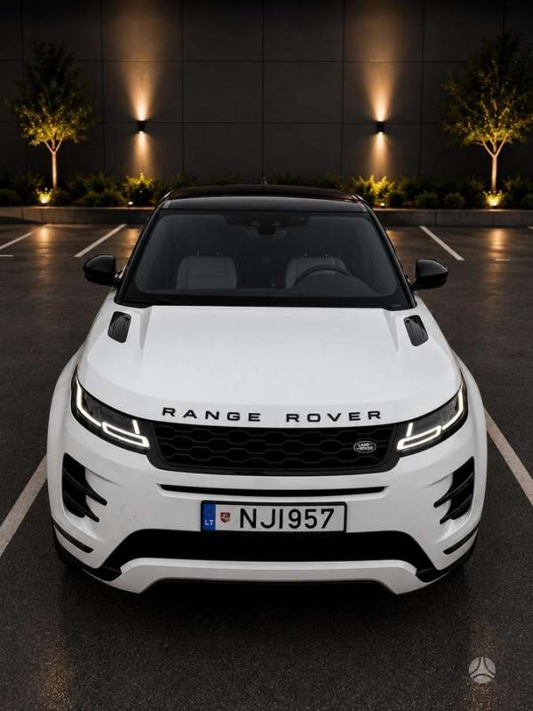 White Land Rover Range Rover Evoque 2019 in Kaunas, with an engine capacity of 2.00 L and mileage of 174 thousand km for 19900 €, photo 5 on AUTOMOTO.COM.LV