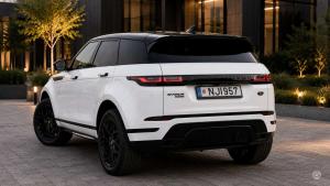 White Land Rover Range Rover Evoque 2019 in Kaunas, with an engine capacity of 2.00 L and mileage of 174 thousand km for 19900 €, photo 7 on AUTOMOTO.COM.LV