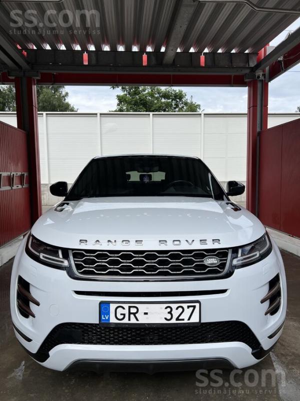 Balts Land Rover Range Rover Evoque 2019 Rīga, ar dzinēja tilpumu 2.00 L un nobraukumu 73 tūkst. km par 26000 €, foto 1 vietnē AUTOMOTO.COM.LV
