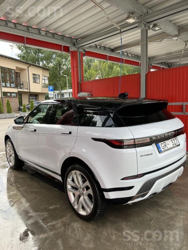 Balts Land Rover Range Rover Evoque 2019 Rīga, ar dzinēja tilpumu 2.00 L un nobraukumu 73 tūkst. km par 26000 €, foto 3 vietnē AUTOMOTO.COM.LV