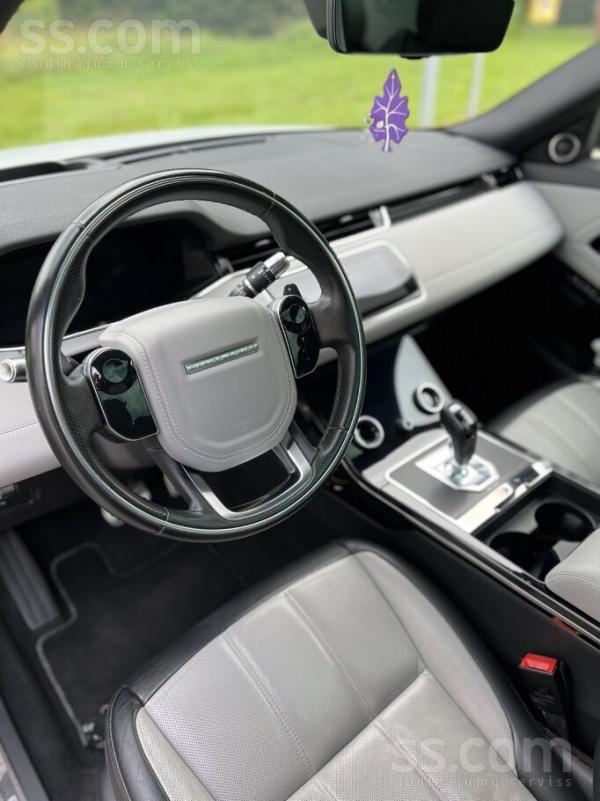 Balts Land Rover Range Rover Evoque 2019 Rīga, ar dzinēja tilpumu 2.00 L un nobraukumu 73 tūkst. km par 26000 €, foto 7 vietnē AUTOMOTO.COM.LV