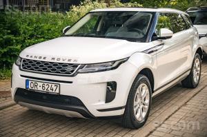 White Land Rover Range Rover Evoque 2019 in Riga, with an engine capacity of 2.00 L and mileage of 127 thousand km for 19990 €, photo  on AUTOMOTO.COM.LV