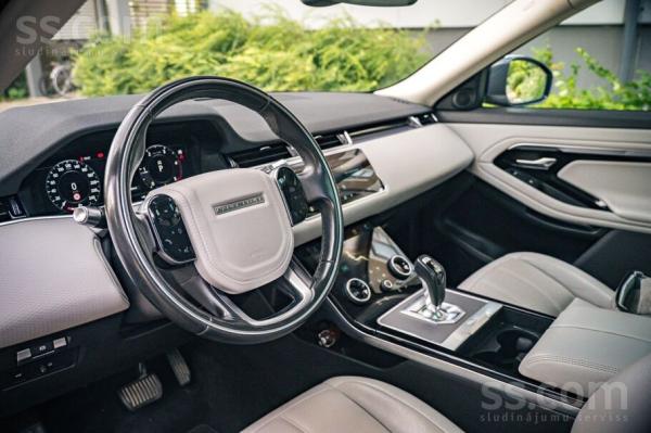 Balts Land Rover Range Rover Evoque 2019 Rīga, ar dzinēja tilpumu 2.00 L un nobraukumu 127 tūkst. km par 19990 €, foto 8 vietnē AUTOMOTO.COM.LV