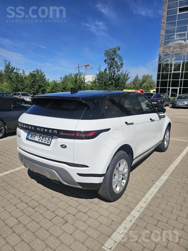 White Land Rover Range Rover Evoque 2020 in Riga, with an engine capacity of 2.00 L and mileage of 44 thousand km for 19500 €, photo 8 on AUTOMOTO.COM.LV