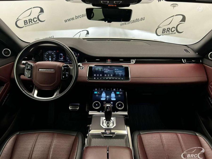 White Land Rover Range Rover Evoque 2020 in Vilnius, with an engine capacity of 2.00 L and mileage of 79 thousand km for 21900 €, photo 5 on AUTOMOTO.COM.LV