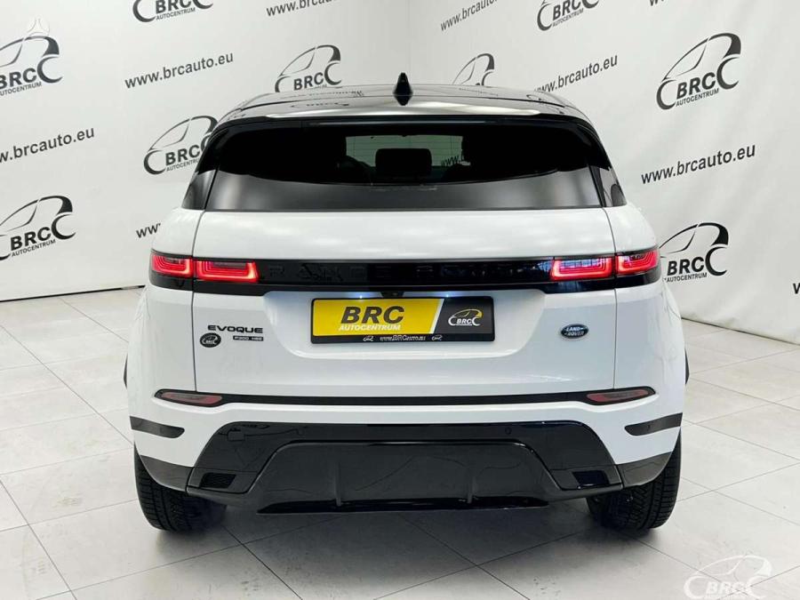 White Land Rover Range Rover Evoque 2020 in Vilnius, with an engine capacity of 2.00 L and mileage of 79 thousand km for 21900 €, photo 30 on AUTOMOTO.COM.LV
