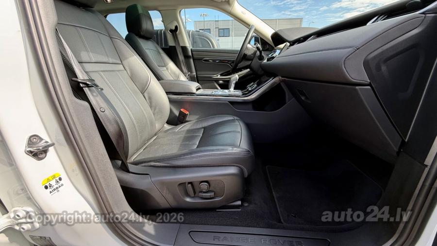 White Land Rover Range Rover Evoque 2020 in Tallinn, with an engine capacity of 2.00 L and mileage of 30 thousand km for 30900 €, photo 28 on AUTOMOTO.COM.LV