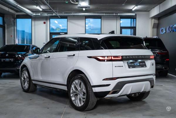 White Land Rover Range Rover Evoque 2022 in Kaunas, with an engine capacity of 2.00 L and mileage of 168 thousand km for 25950 €, photo 6 on AUTOMOTO.COM.LV